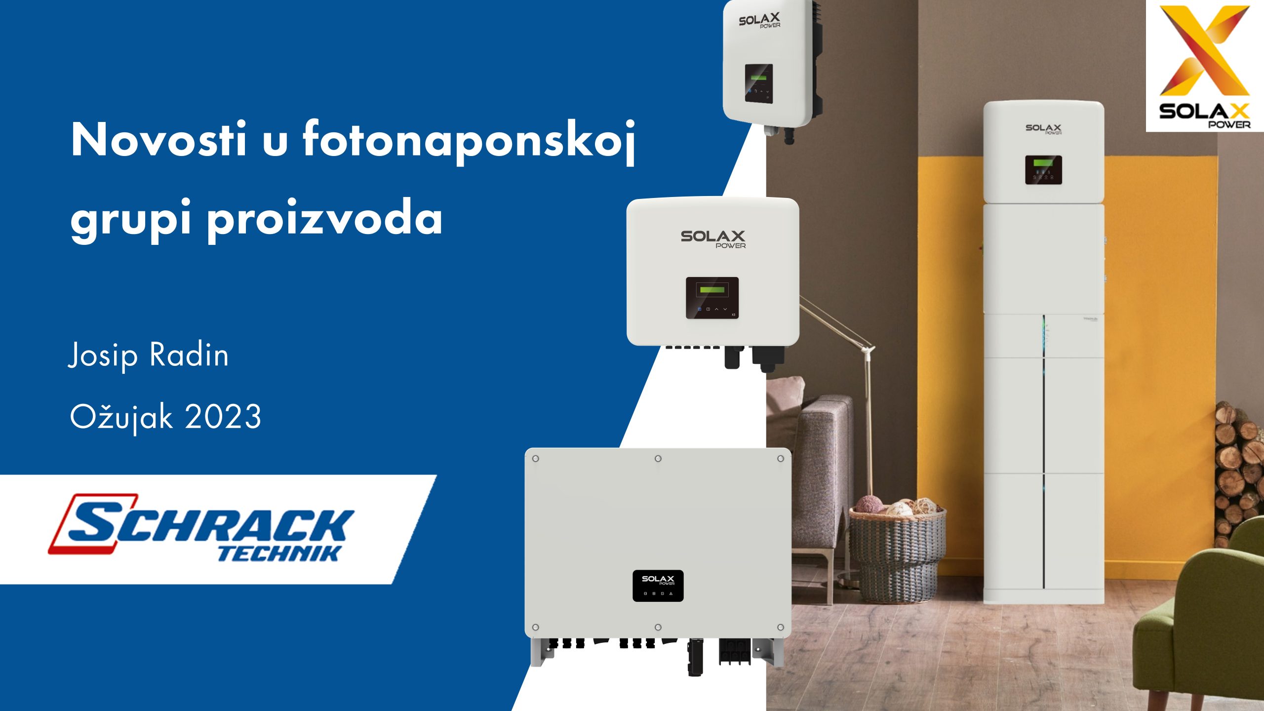Novosti u fotonaponskoj grupi proizvoda - Schrack Training Center